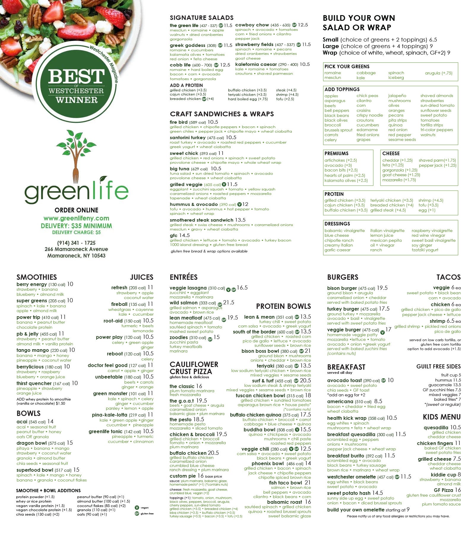 green life 2025 facebook instagram x twitter